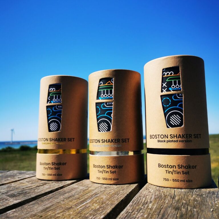 Nordicbar Boston Shaker Tinsats 75 cl - nordicbar